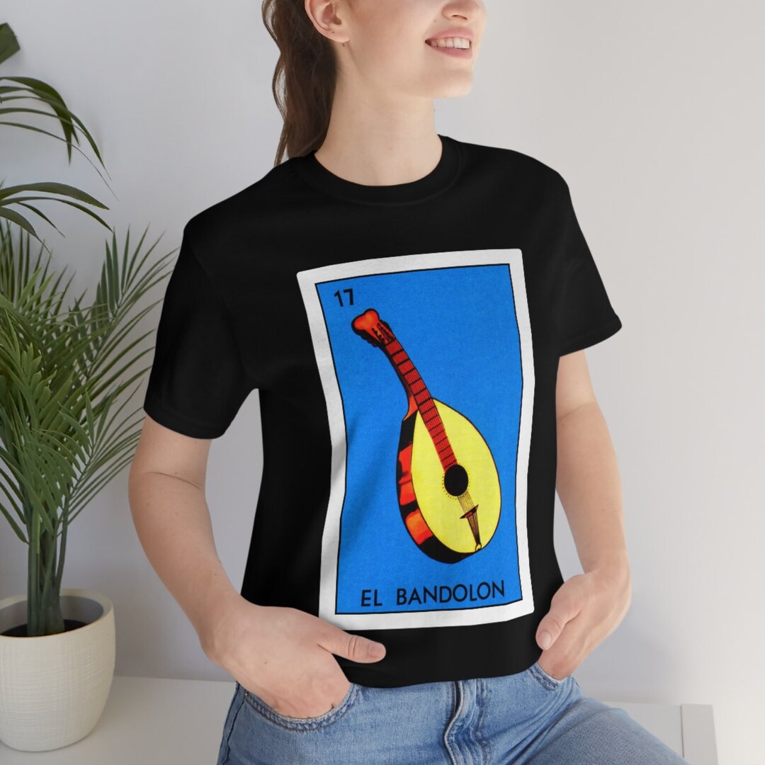 El Bandolon Loteria Mexicana mexican Lottery Unisex T-shirt - Etsy