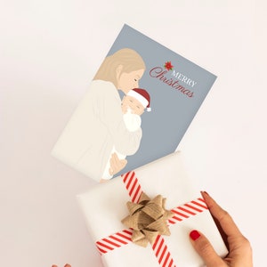 Custom Christmas Portrait Illustration | Merry Christmas Card | Couple ...