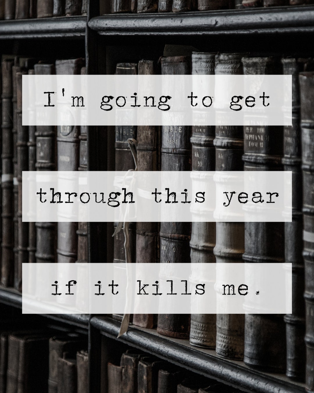Bookshelf Quote Wall Art Print, Printable - Etsy