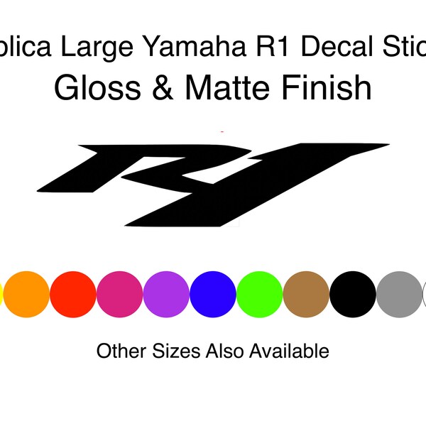 Yamaha Yzf Decals - Etsy