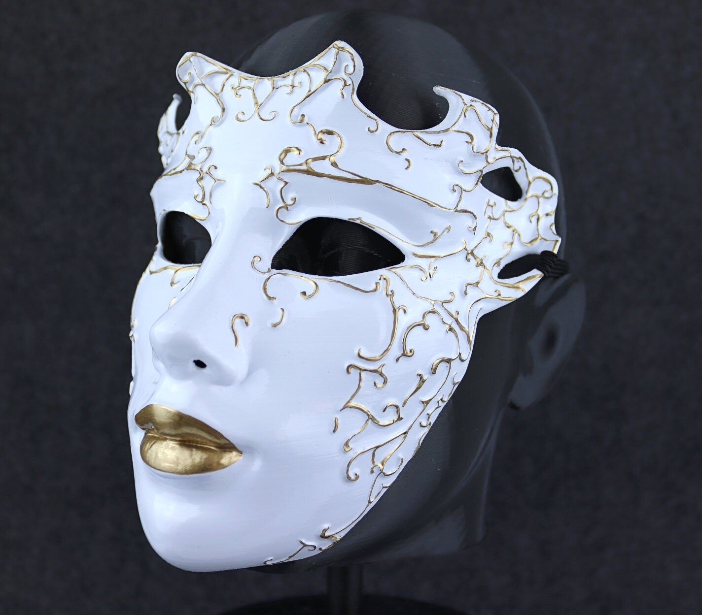 Venetian Italian Style Full Face Mask - Etsy