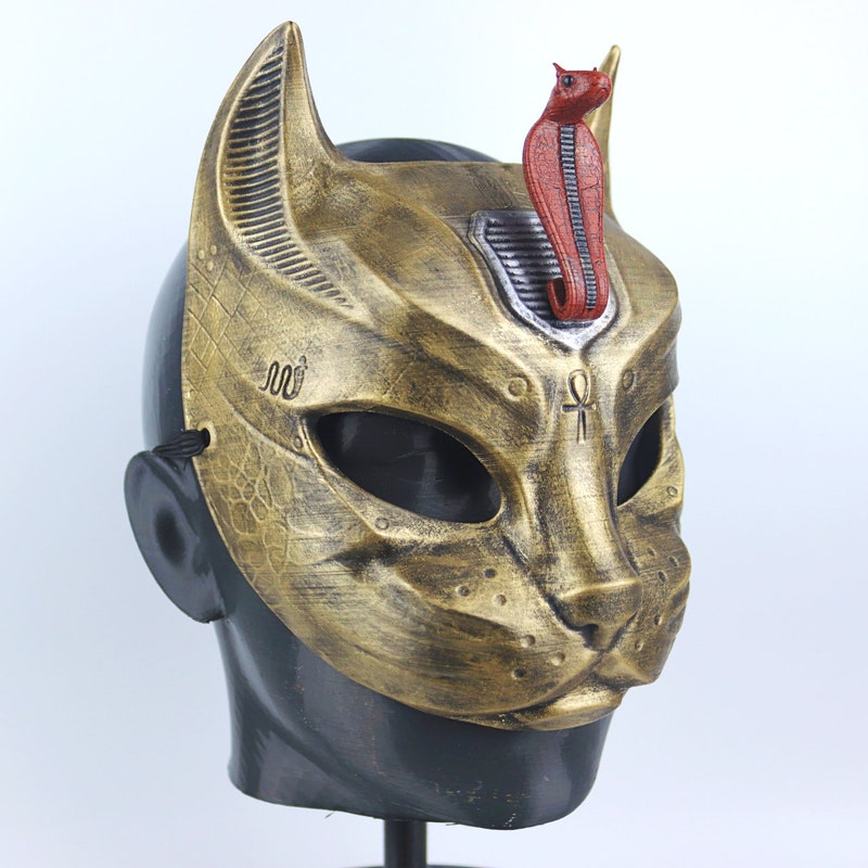 Bastet Mask - Etsy UK