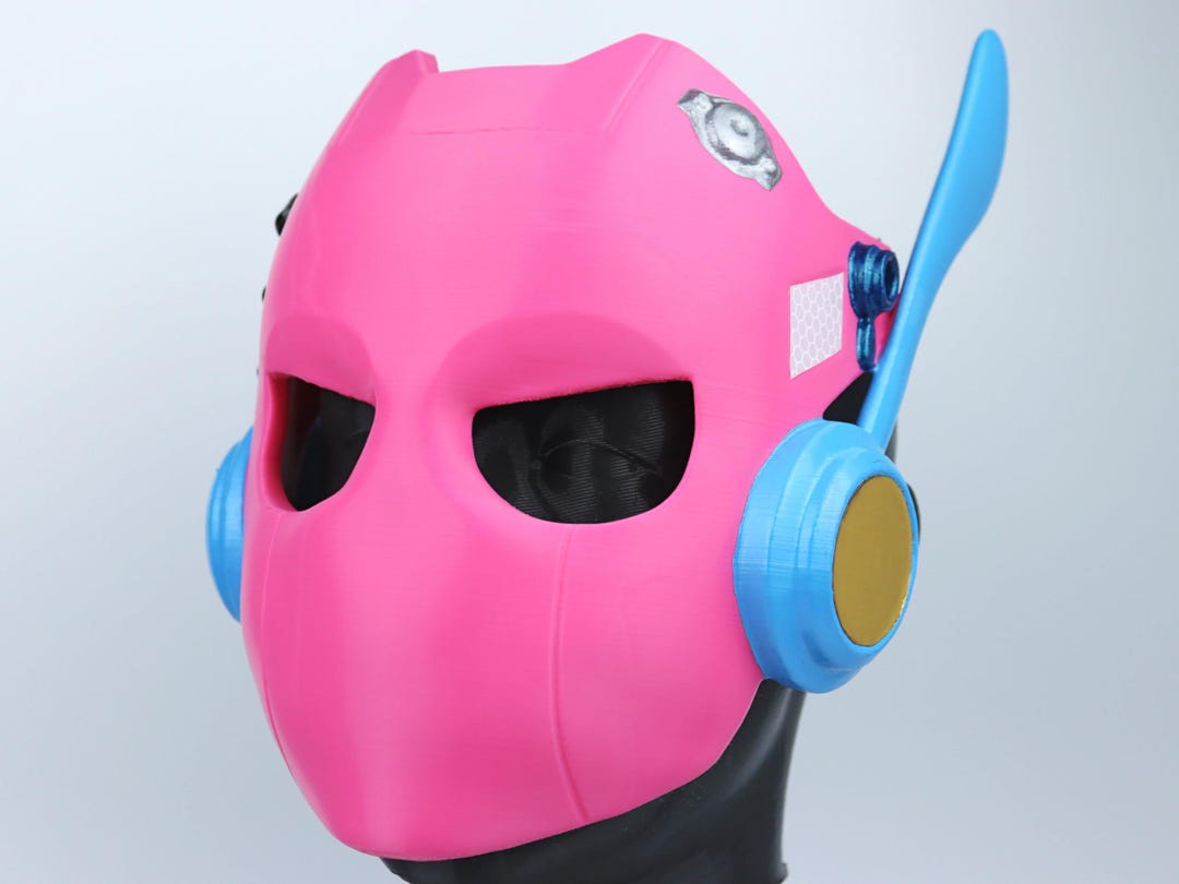 Cyborg Android Robot Mask - Pink - Etsy