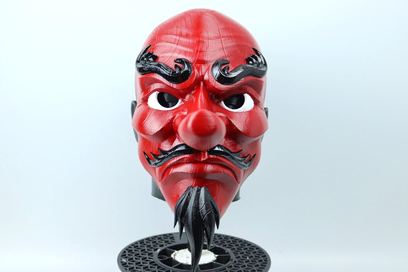 Tengu Japanese Full Face Mask - Etsy
