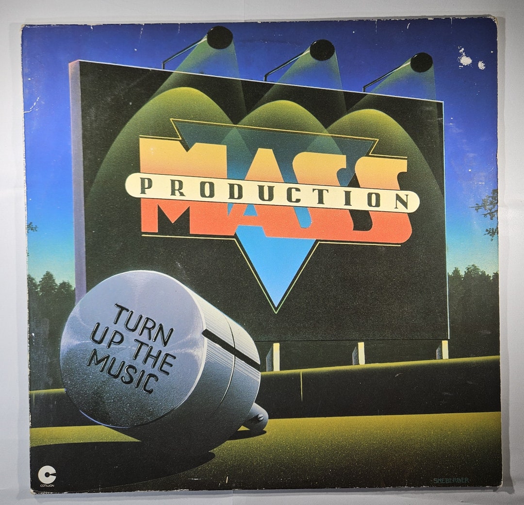 Mass Production Turn up the Music 1981 Germany used Vinyl Record LP - Etsy