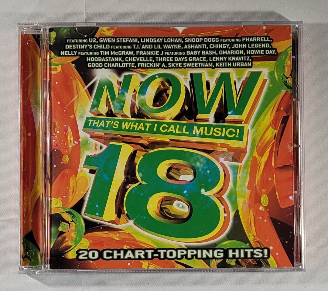 Various Now That's What I Call Music 18 2005 Compilation used CD - Etsy