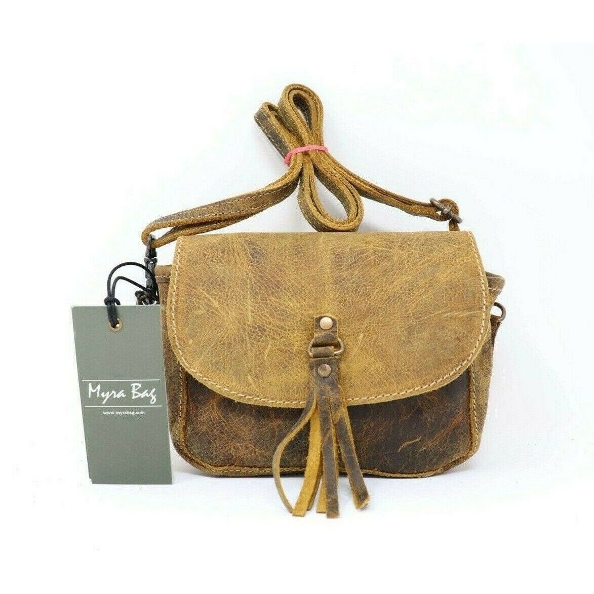 NEW Myra Bag Distressed MINI Leather Crossbody Bag for Women | Etsy