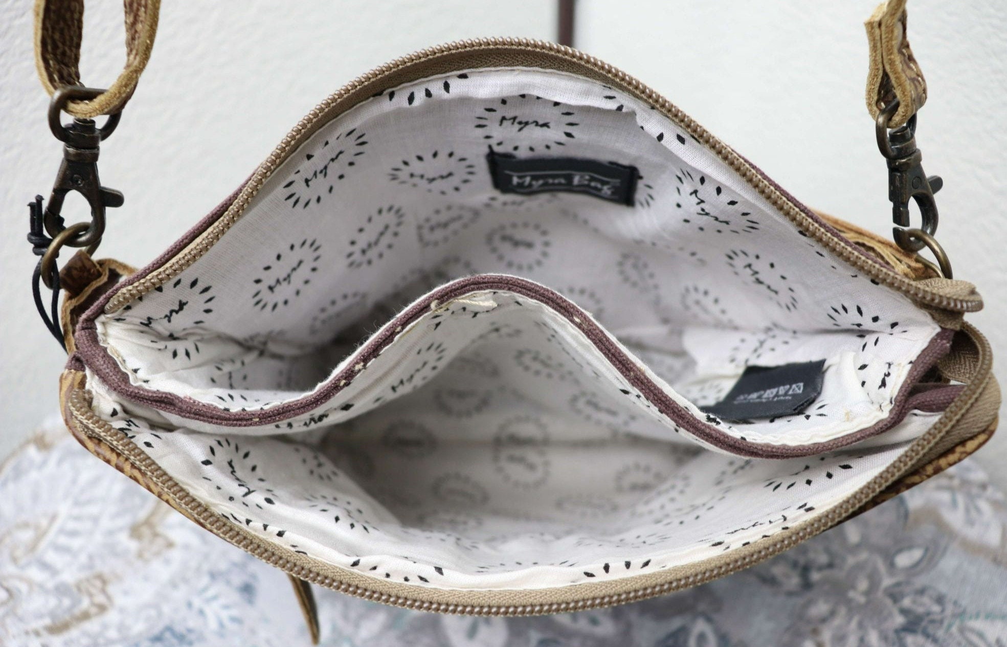Myra Bag Crossbody Bag Purse Leather Bag Canvas Crossbody - Etsy