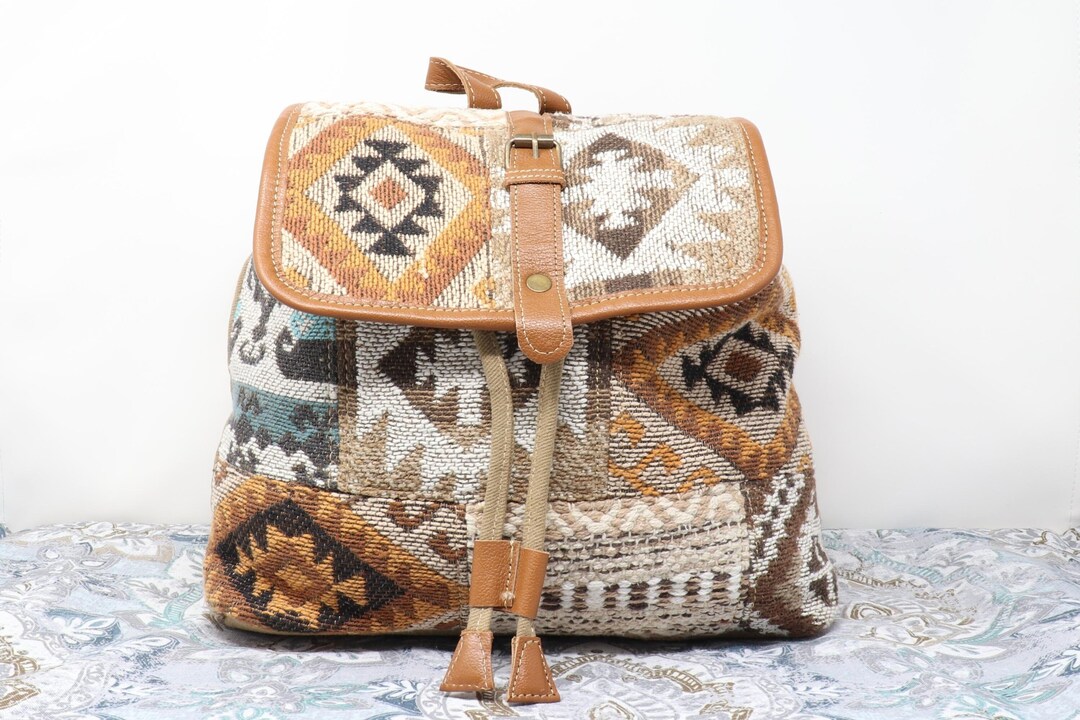 Aztec Print Backpack Purse Large Women's Bag Western Wear Perfect Cute ...