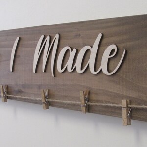 Personalisable Look What I Made Sign Kids Artwork Display - Etsy