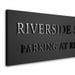 Large House Sign, Silver, Gold or Wood Effect Raised Design, Custom ...