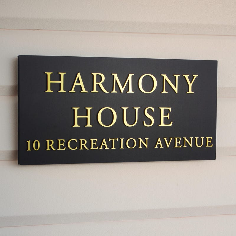 Large Outside Metal Signs - Etsy UK