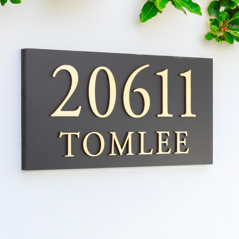 Gold Wording Sign - Etsy