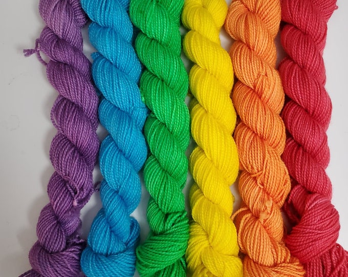 PRIDE Flags Inclusive Pride / Rainbows Self-striping Variegated Mini ... PRIDE Flags Inclusive Pride / Rainbows Self-striping Variegated Mini ...