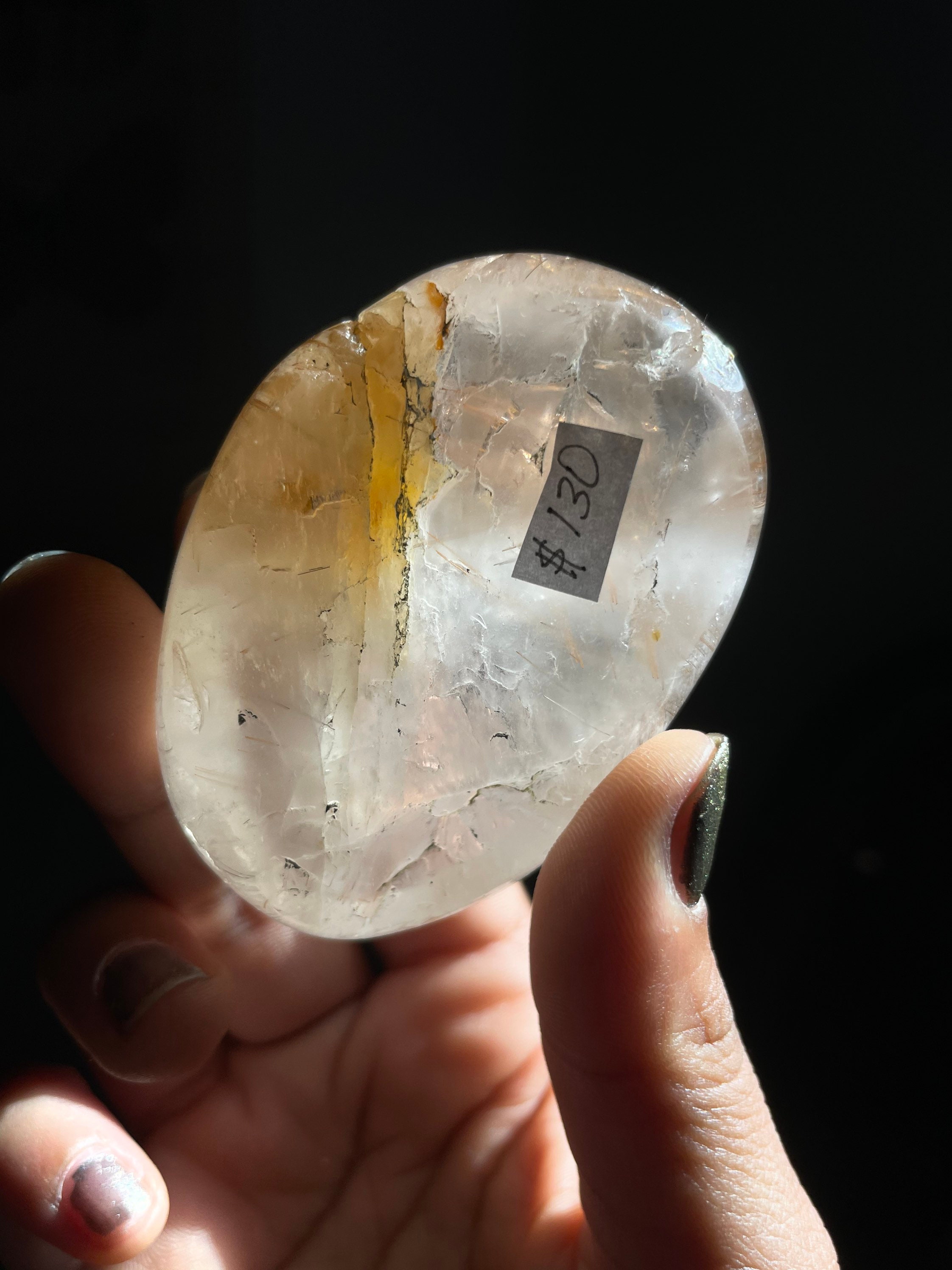 Collectors Fiery Red / Orange Colour Rutile Small Freeform - Etsy