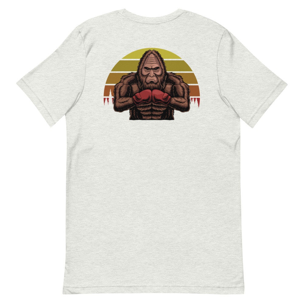 Bigfoot Wearing Boxing Gloves-gift for Boxer Who Believe T-shirt - Etsy ...