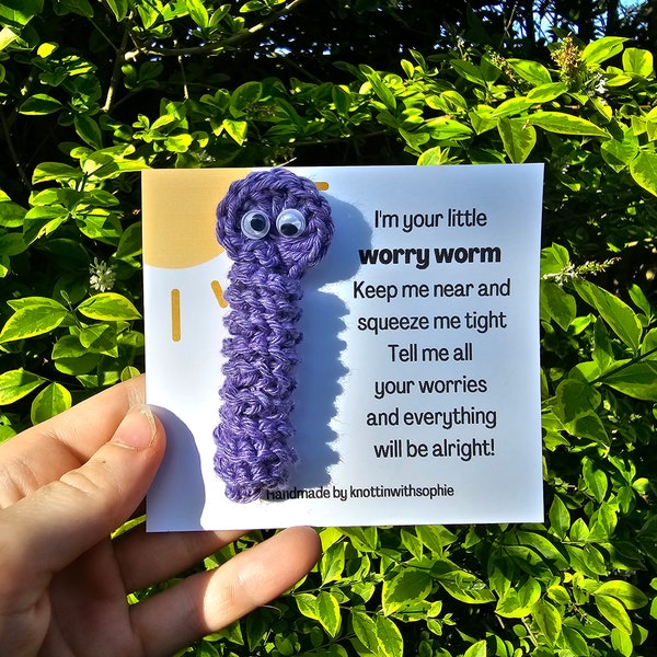Worry Worm - Etsy