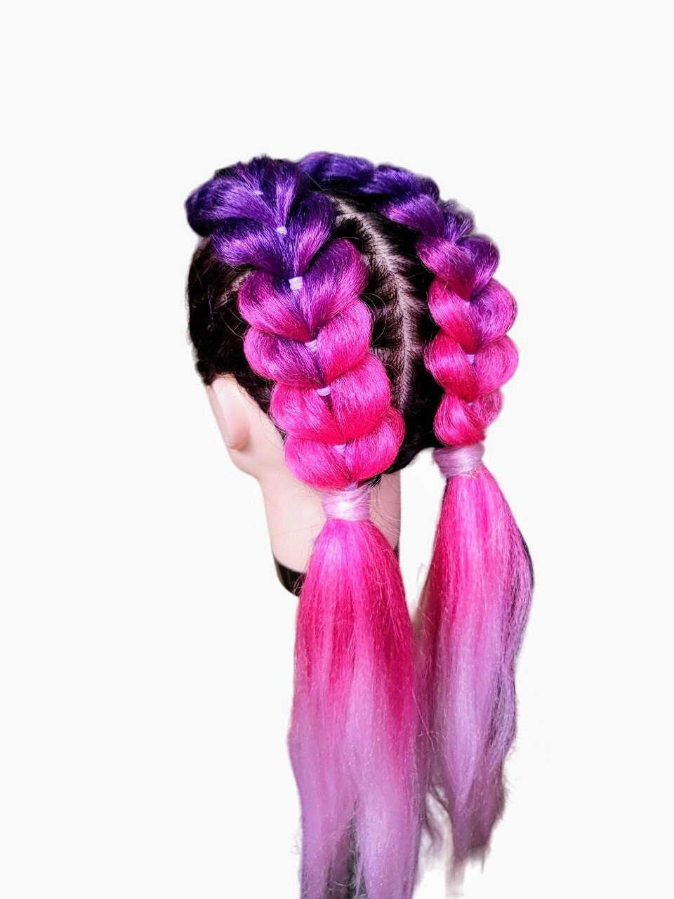 CUSTOM Clip in Festival Braids Extension - Etsy