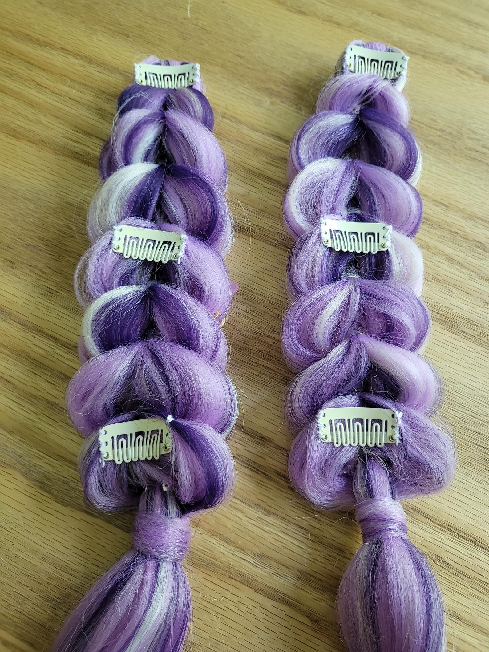 Clip in Festival Braids Extension - Etsy