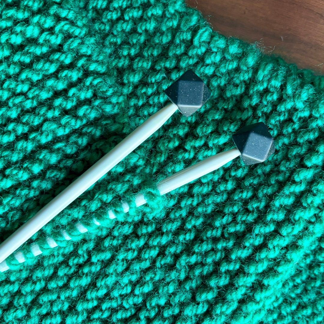 Needle Topper / Stitch Stopper / Point Protector Set of 2 for Knitting ...