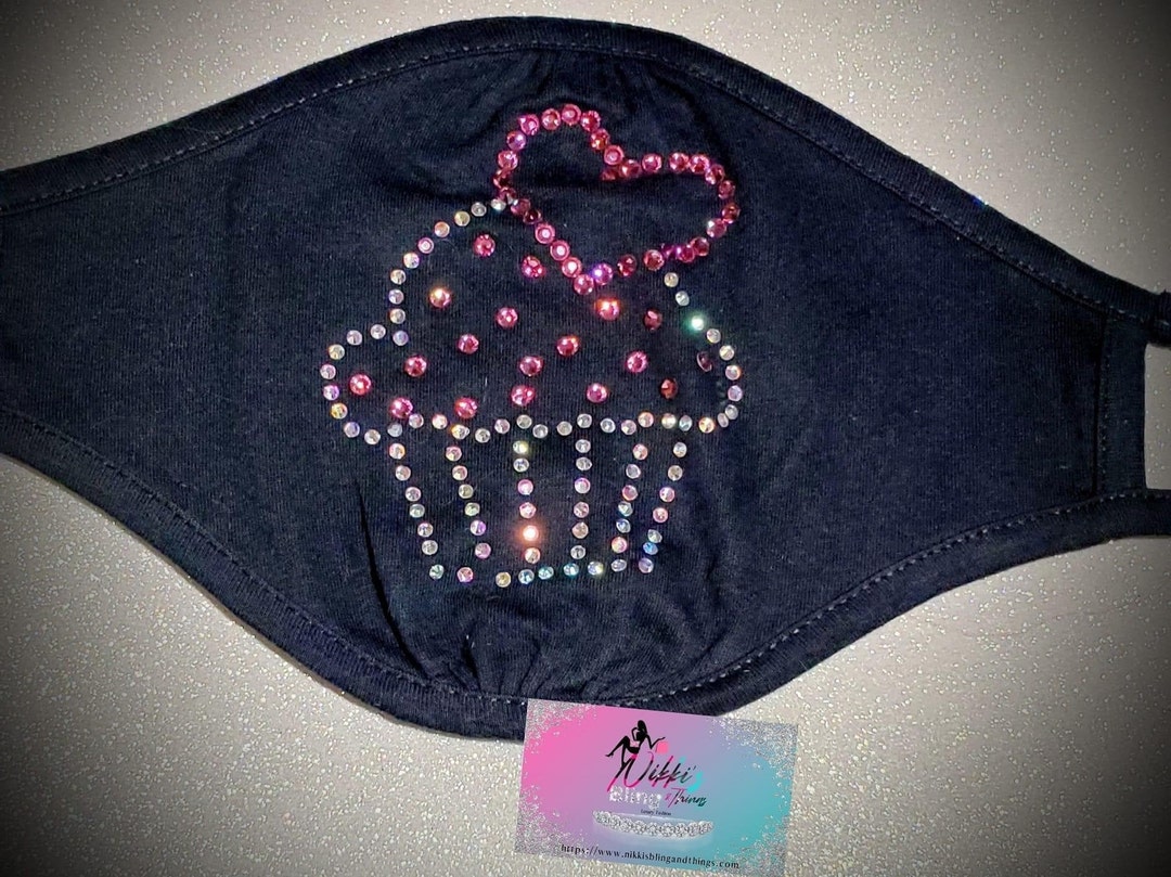 Bling Cupcake Mask - Etsy