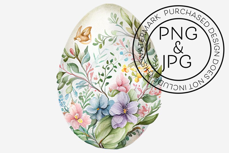 Fancy Easter Eggs Clipart Bundle Handpainted Eggs Floral - Etsy