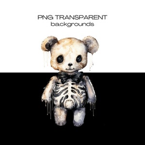 Skeleton Clipart Halloween Clipart Bundle, Skeleton Png, Sublimation ...