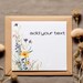 Wildflower Corner Border Clipart Watercolor Floral Wedding Invite ...
