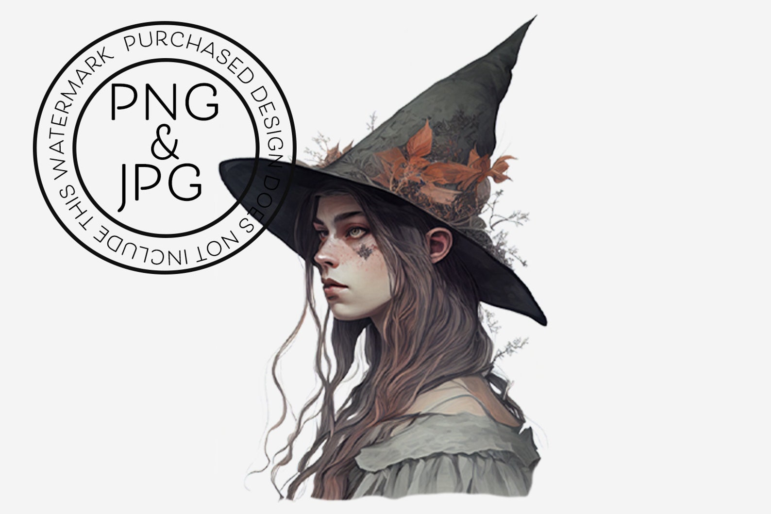 Cottagecore Witches Witch Clipart Witch Png Witches Hats - Etsy