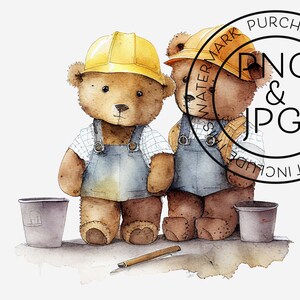 Construction Teddy Bears, Hard Hat, Construction Workers, Cute Teddies ...