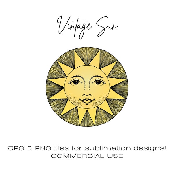 Sun Collage Art - Etsy