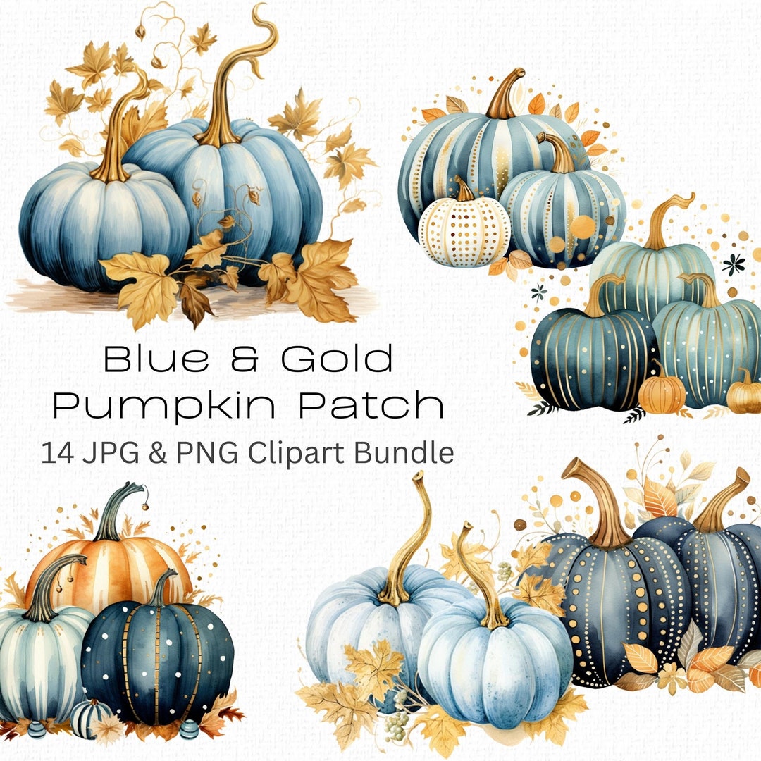 Pumpkin Watercolor Blue Pumpkins Png, Blue Pumpkin Clipart, Pumpkin ...