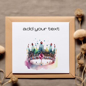 Watercolour Crown Clipart Princess Crown Queen Crown Clipart for ...