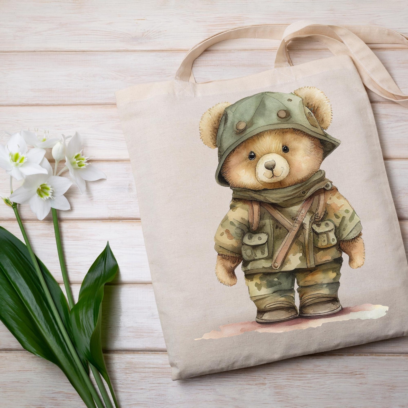 Teddy Bear in Camo Clothing Army Cute Teddy Army Uniform Military Teddy ...