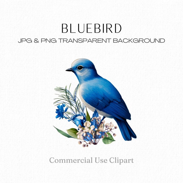 Bluebird Ai Art - Etsy