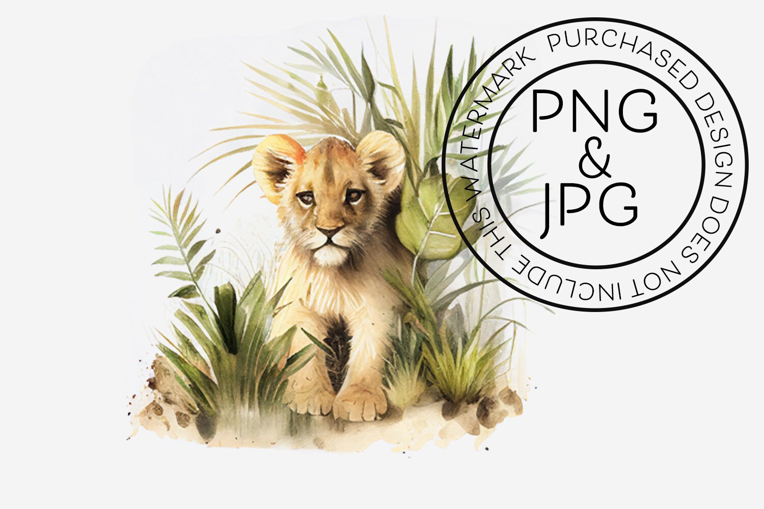Baby Lions Clipart Bundle Lion Cubs Clip Art Cute Baby - Etsy
