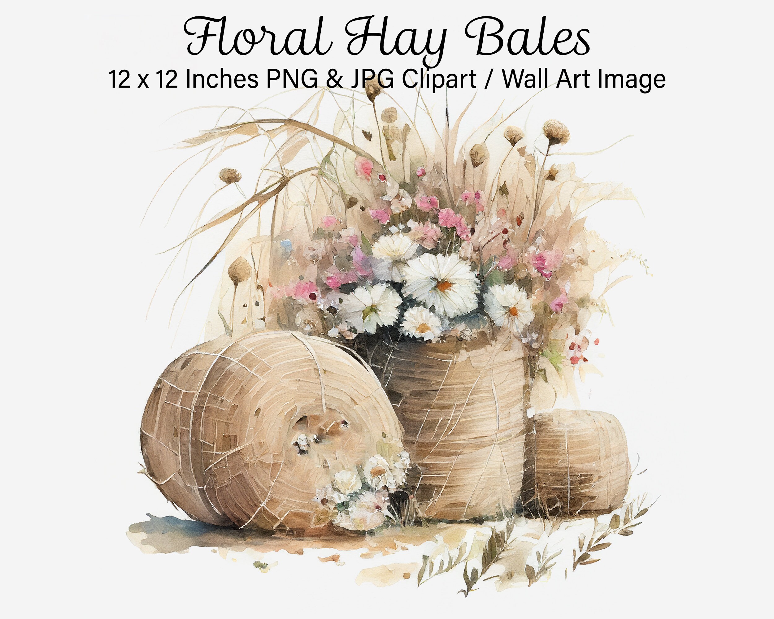Square Hay Bale Clipart