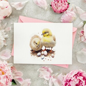 Easter Chicks Clipart Bundle, Easter Png, Cute Baby Chickens, Easter ...