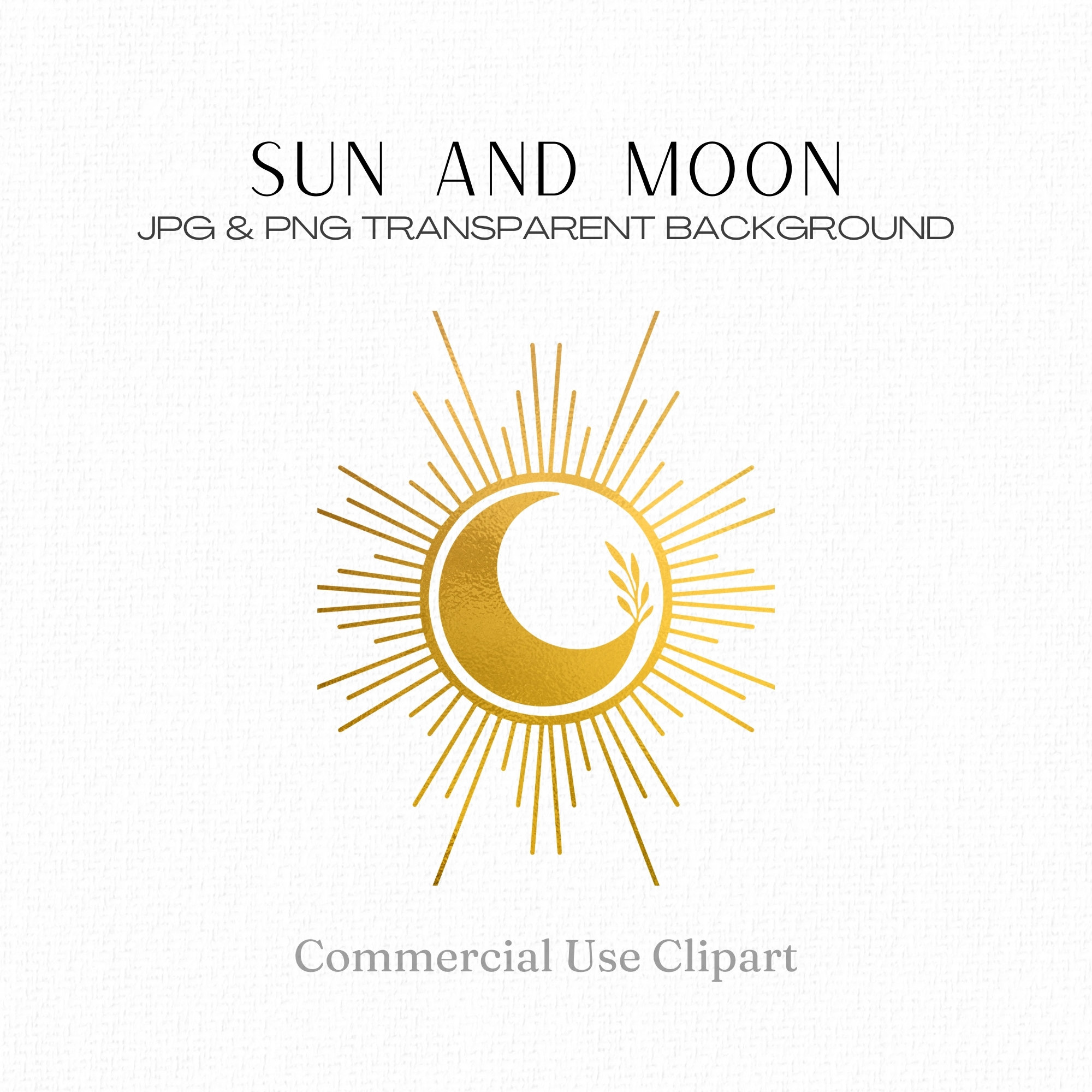 Sun And Moon Clip Art