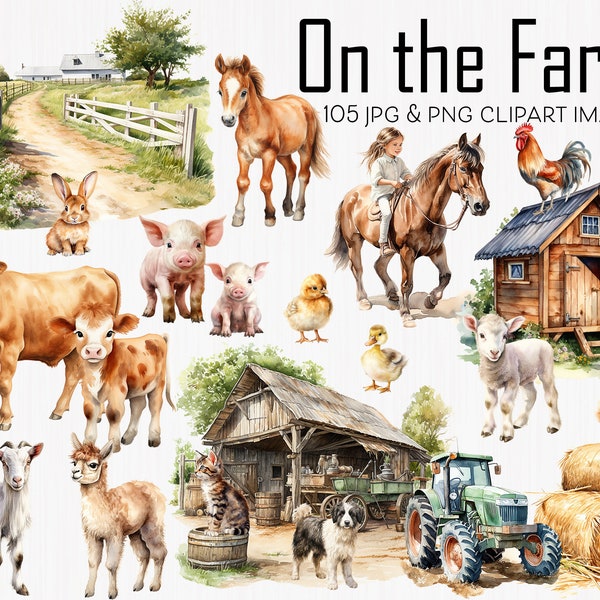 Farm Animal Party - Etsy