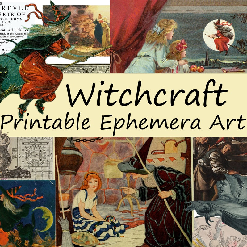 Witch Printables - Etsy