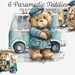 Paramedic Teddy Bear Clipart Ambulance Medical Occupation - Etsy Canada