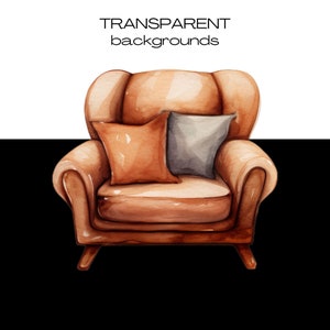 Cozy Library Clipart Bundle, Boho Theme Collection of Books, Comfy ...