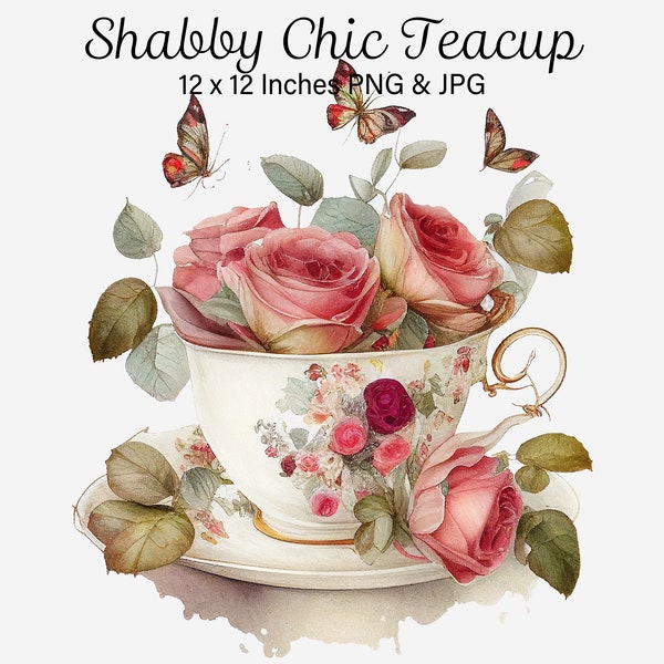 Tea Party Shabby Chic - Etsy