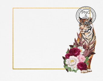 Tiger Get Well Card - Etsy