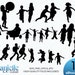 Tarzan Silhouettes, SVG, Png, Eps, Jpg, Cricut, Silhouette, Cameo Files ...