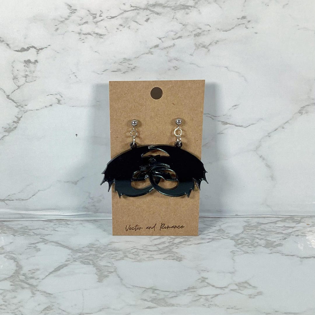 Night Fury Dragon Symbol - Isle of Berk - How to Train Your Dragon Epic ...