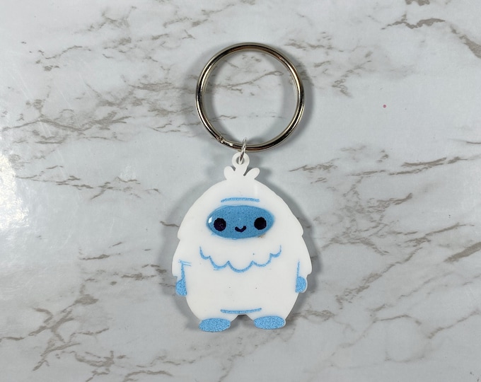 Yeti / Bigfoot Expedition Everest Inspired Keychain - Etsy