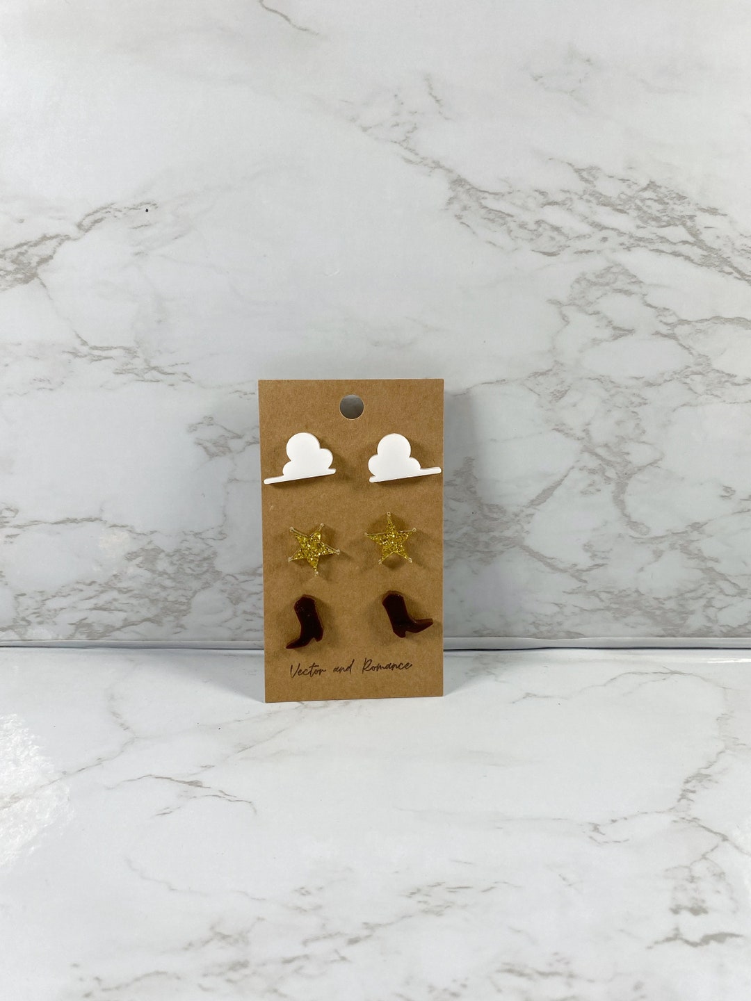 Woody Icons Studs Toy Story Inspired Earrings - Etsy