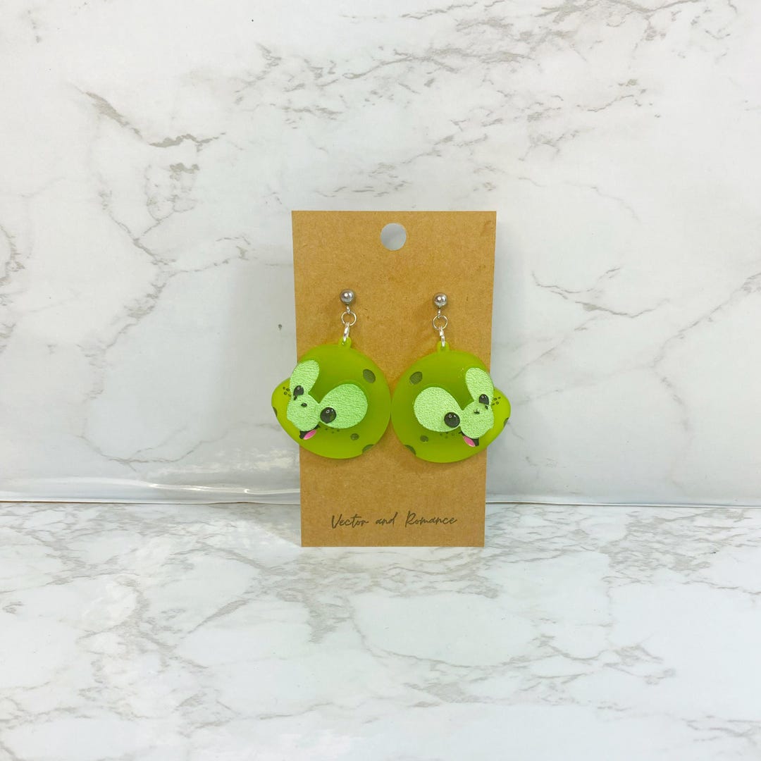 Olu Mel Turtle Duffy and Friends Inspired Pastel Acrylic Dangle ...